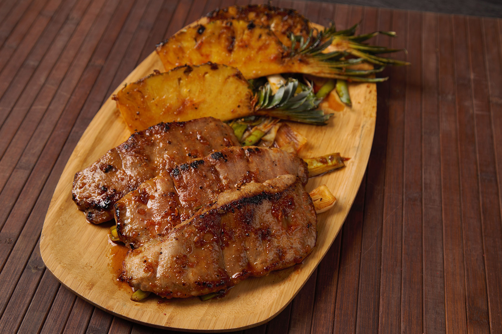 Matambre tipo Arrachera con puerro y piña | ProgCarne