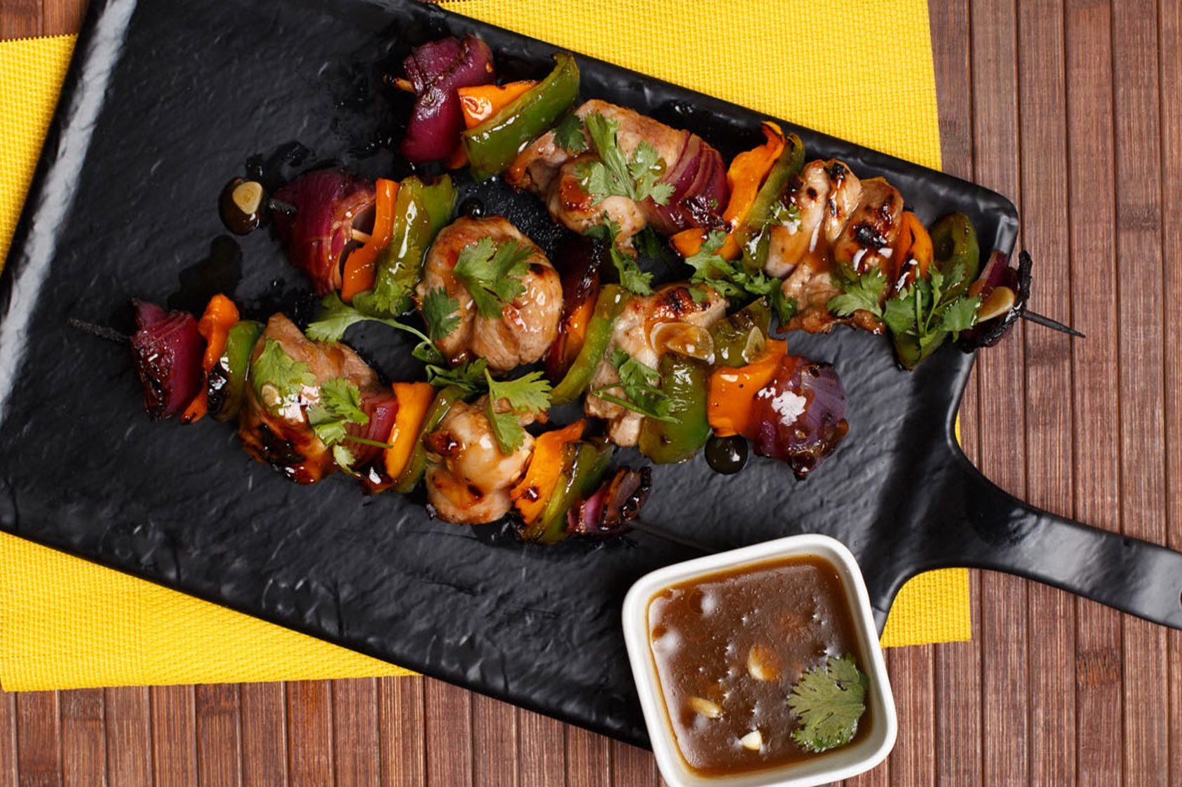 Pinchos de cerdo con adobo filipino | ProgCarne