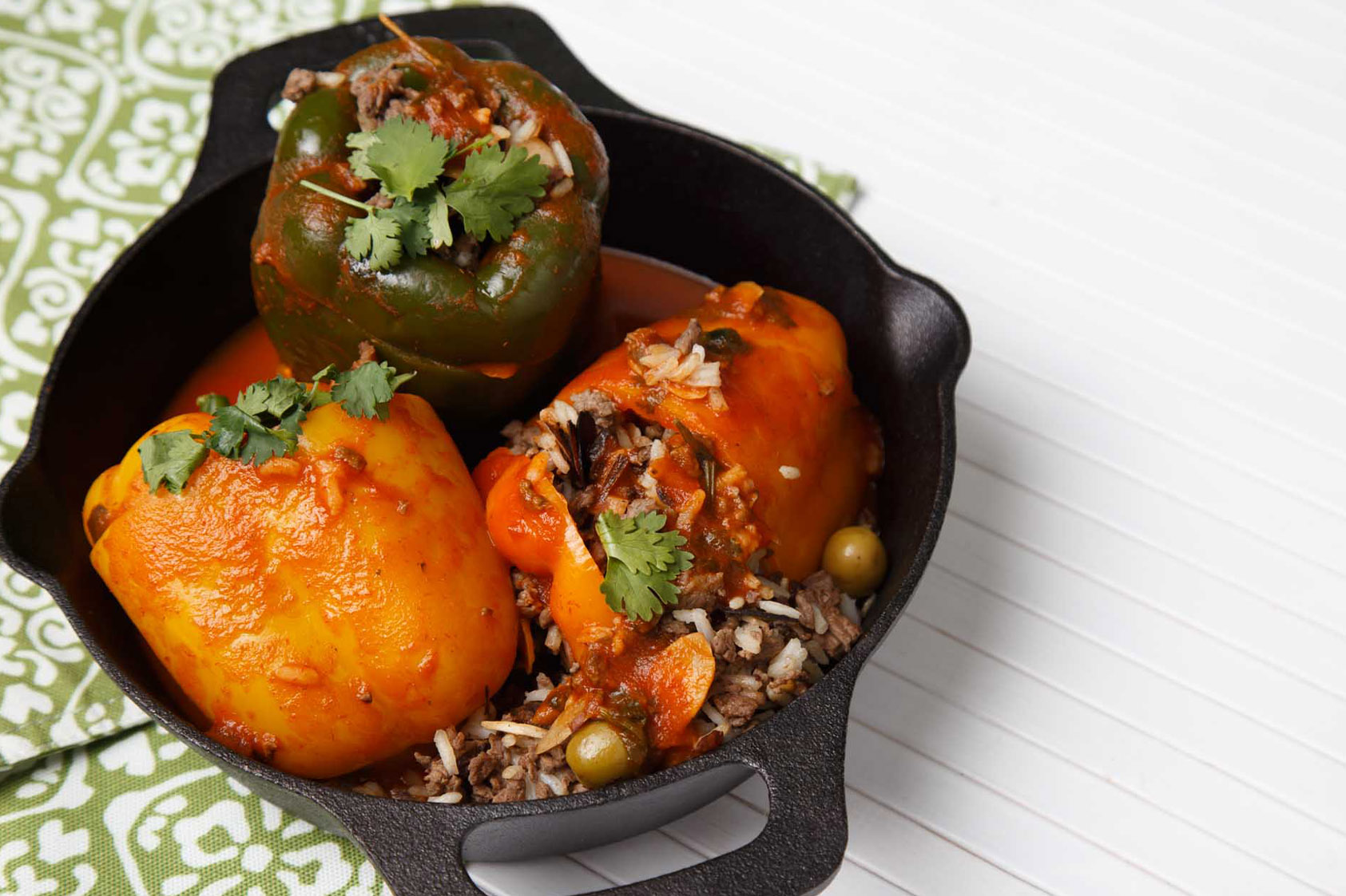 Chiles rellenos con Carne de Res picada a mano | ProgCarne