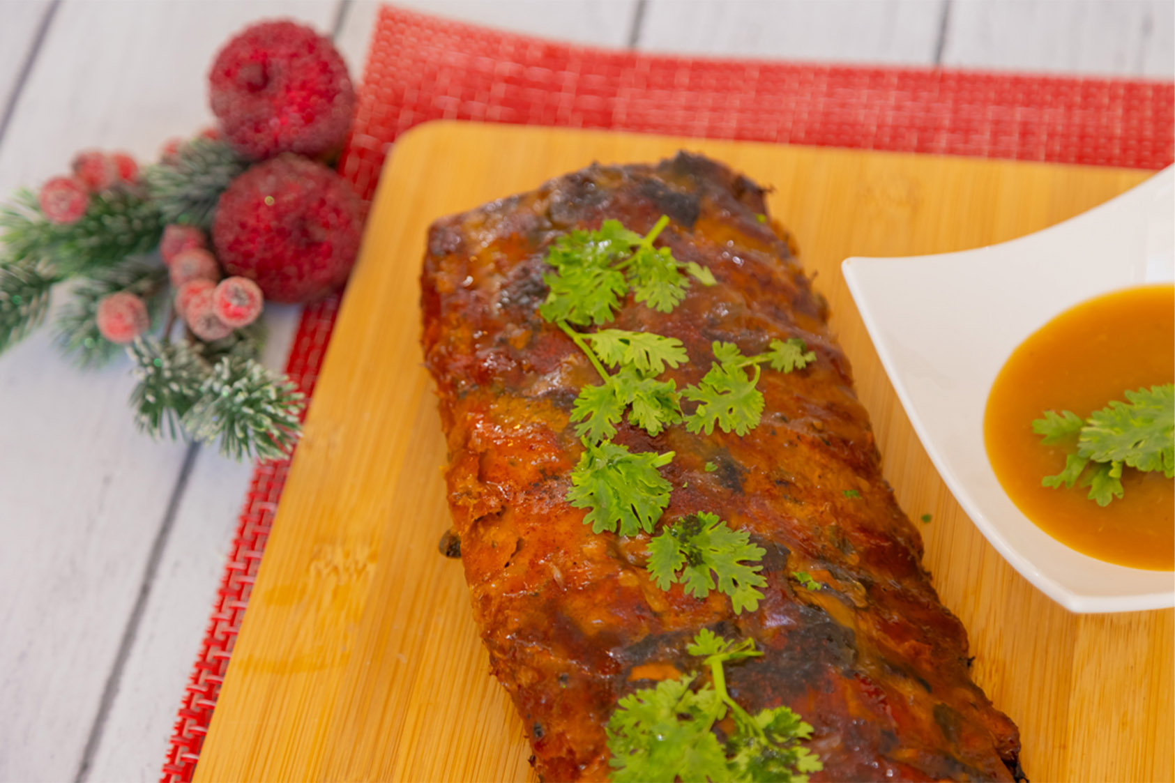 Baby back Ribs de cerdo con glaseado de naranja y café | ProgCarne